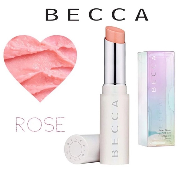 BECCA | Makeup | Becca Pearl Glow Lip Tint Rose | Poshmark